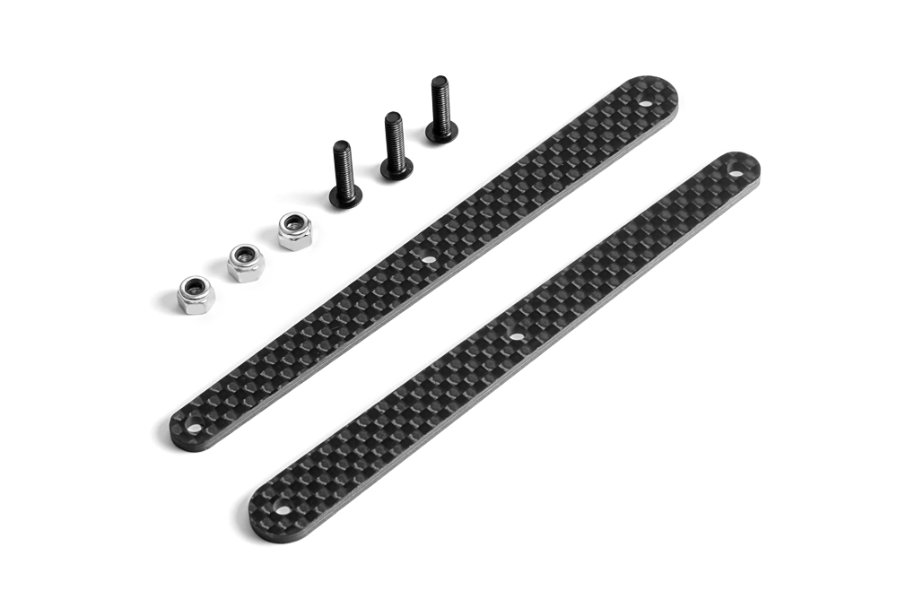 GRAPHITE INSERT FOR MEDIUM REAR COMPOSITE BRACE - SET | RCXauta.cz