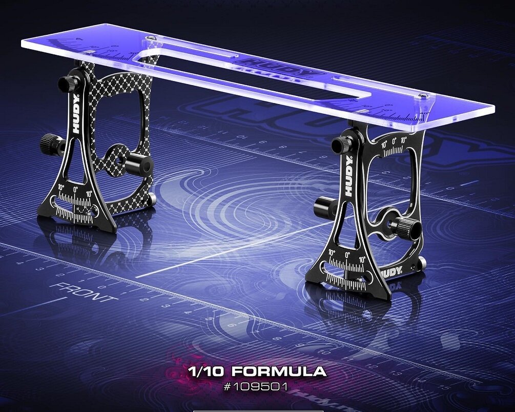 HUDY SET-UP STATION FOR 1/10 FORMULA CARS | RCXauta.cz